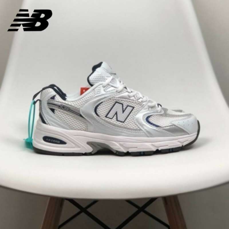 Jual Sepatu Nb New Balance 530 White Silver Navy - 44 Di Seller Aghanim ...