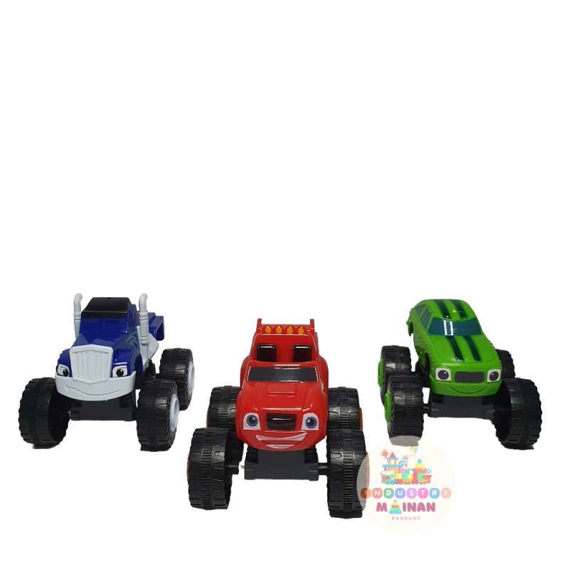 Promo Mainan Anak Mobil Truk Mini Friction Blaze And The Monster ...