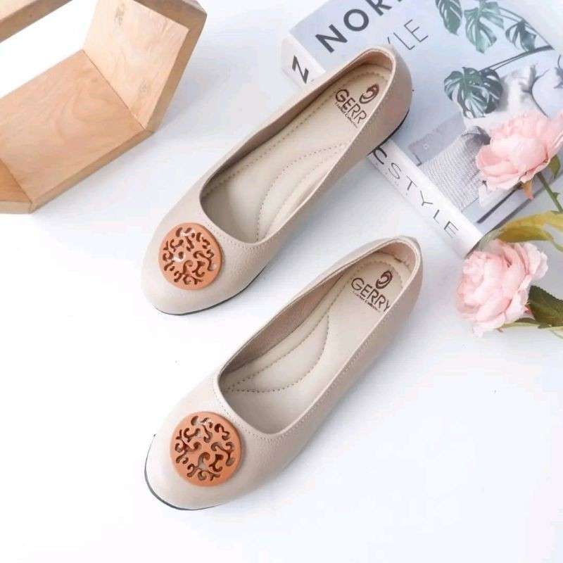 Jual Sepatu Kulit Model Balet Aks Bulat Garut Bahan Premium By Aqila ...