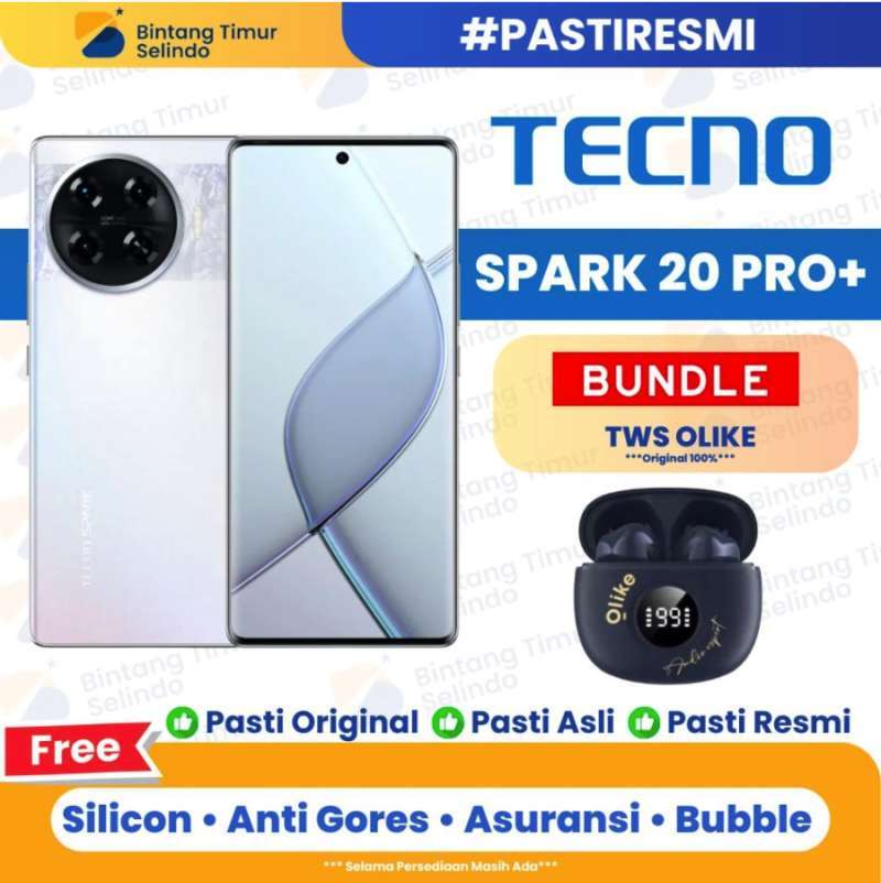 Jual Tecno Spark 20 Pro Plus 8/256gb Garansi Resmi Tecno Indonesia Di Seller Bintang Timur ...