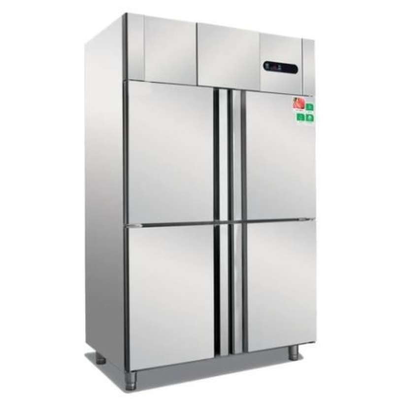 Jual Upright Freezer Stainless 4 Pintu Crown D1000 Bukan Getra D-1000 ...