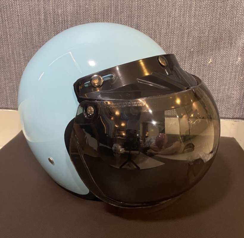 Promo Helm Bogo Retro Polos Dewasa Sni Jmc Helmet - Kaca Datar ...