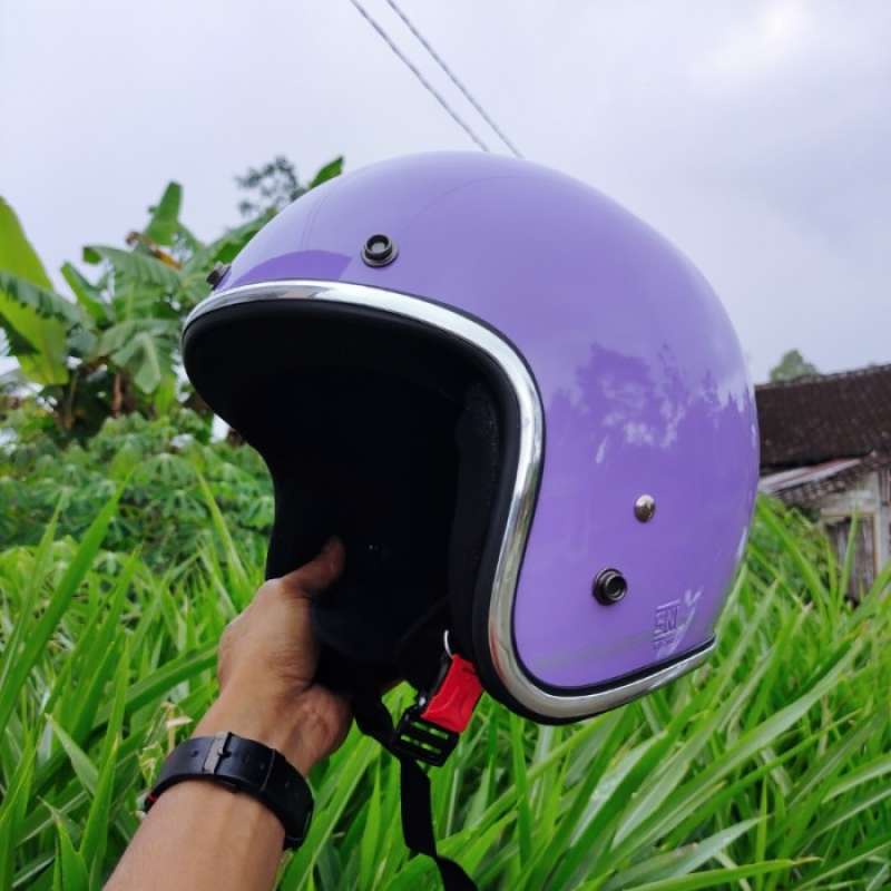 Promo Helm Custom Cakil M30 Retro Japstyle Klasik Vintage Full Face ...