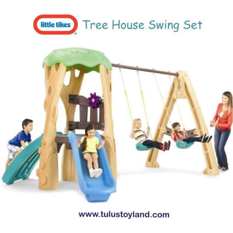 Jual Little Tikes Tree House Swing Set Di Seller Tulus Toyland Official ...