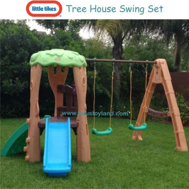 Jual Little Tikes Tree House Swing Set Di Seller Tulus Toyland Official ...