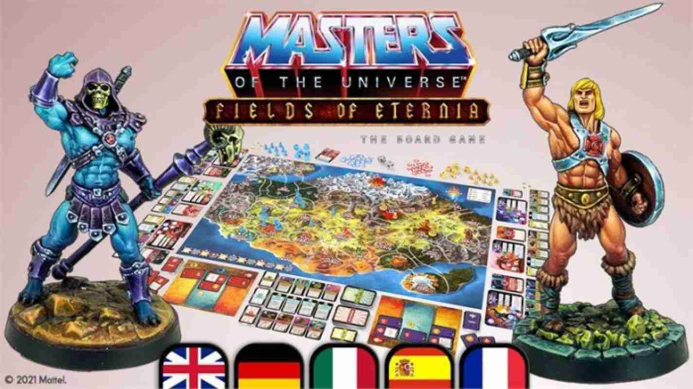 Promo Masters Of The Universe: Fields Of Eternia Board Game (ks, New ...