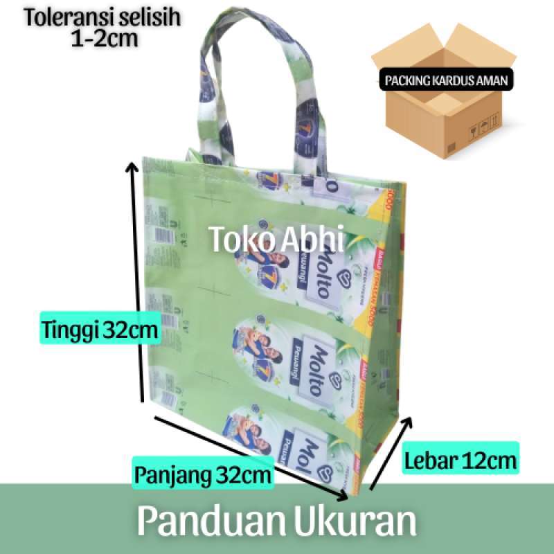 Jual Toko Abhi Tas Laundry Dan Belanja Dari Bungkus Detergen Ukuran ...