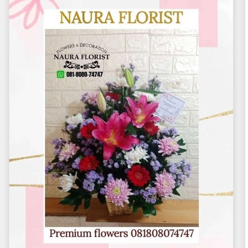 Promo Bunga Meja Lili/bunga Lili/rangkaian Bunga/rangkaian Krisan 001 ...