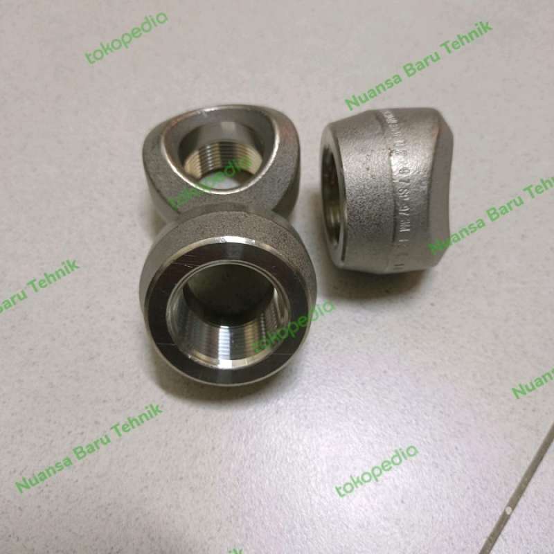 Promo Threadolet Besi Class 3000 Drat 1 Inch Npt/a105 Diskon 23% Di ...