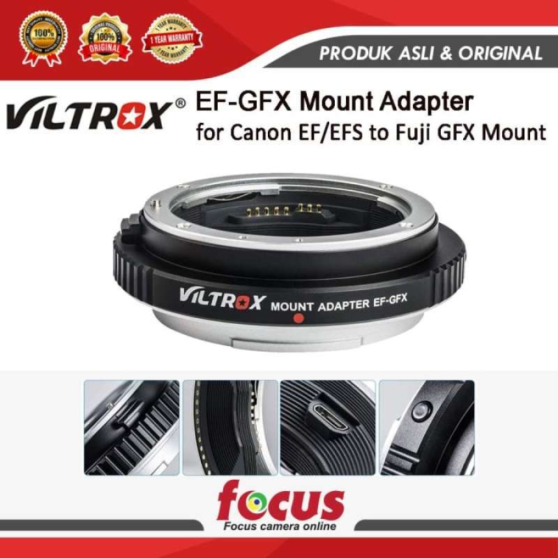 Promo Viltrox Ef Gfx Mount Adapter For Ef Efs To Gfx Mount Diskon 23