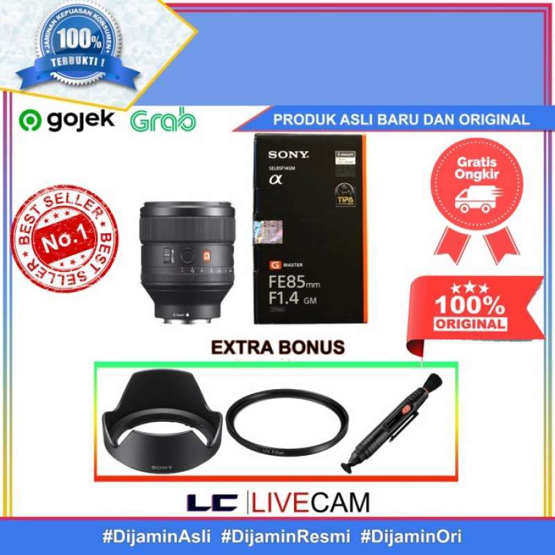 Promo Fe 85mm F1.4 Gm / Lensa Fe 85mm F/1.4 Gm / Fe 85mm Gm Diskon 23% Di Seller Mettaria Store ...