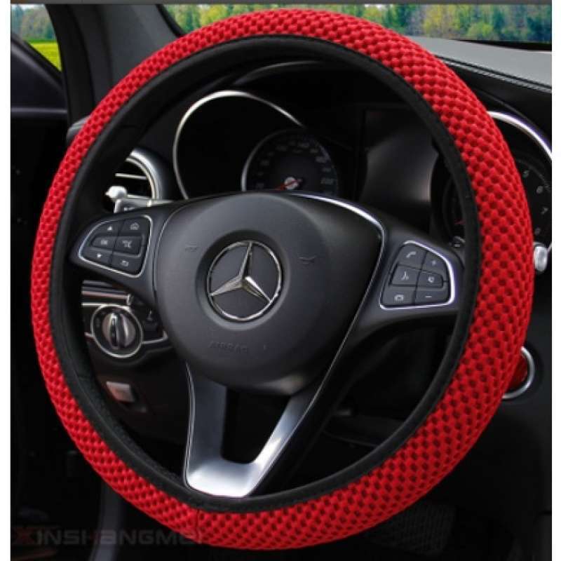 Promo Sarung Setir Mobil / Cover Setir Mobil Universal Kapas Bahan ...