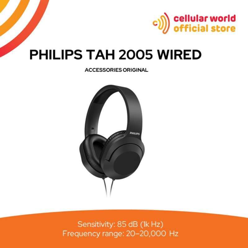 Jual Philips Headphone Wired Tah 2005 Garansi Resmi Di Seller Cellular ...