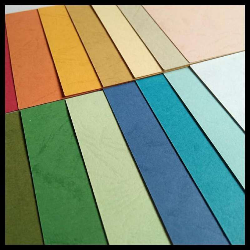 Jual Kertas Buffalo 230 Gsm Planoan Merah ,hijau,biru,cream Ukuran ...