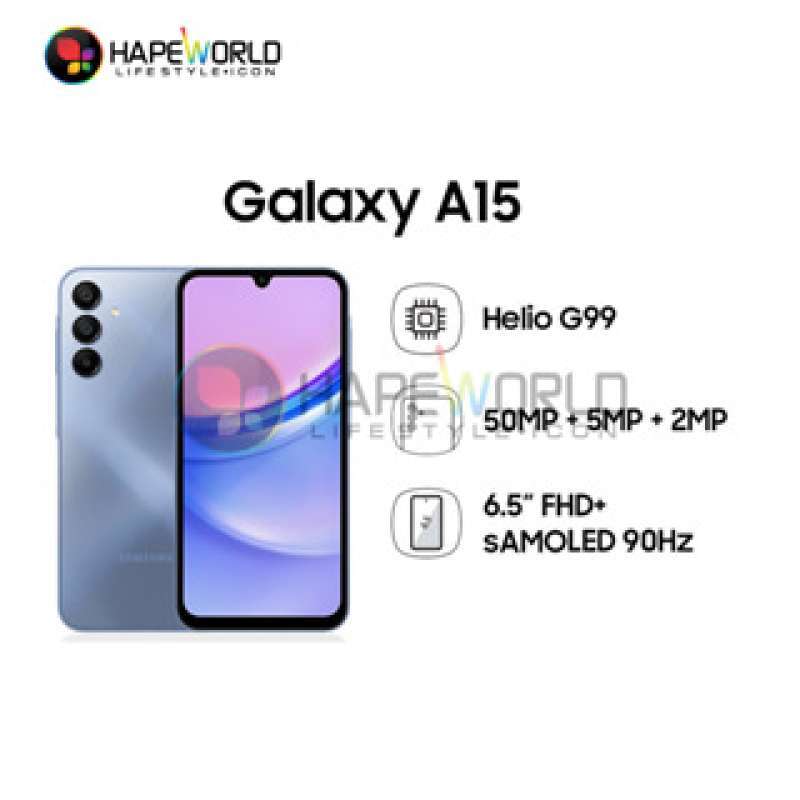 Jual Samsung Galaxy A15 4g 8gb - Garansi Resmi - Blue 8/256 Di Seller ...
