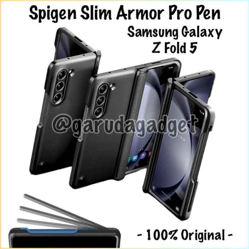 Promo Case Samsung Galaxy Z Fold 5 Spigen Slim Armor Pro Pen Casing Fold5 Diskon 23% Di Seller ...