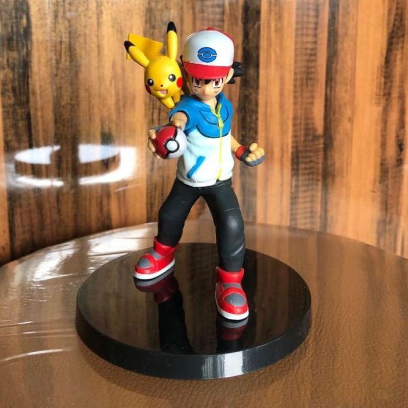 Promo Action Figure Pokemon (pikachu Dan Satoshi) Diskon 10% Di Seller ...