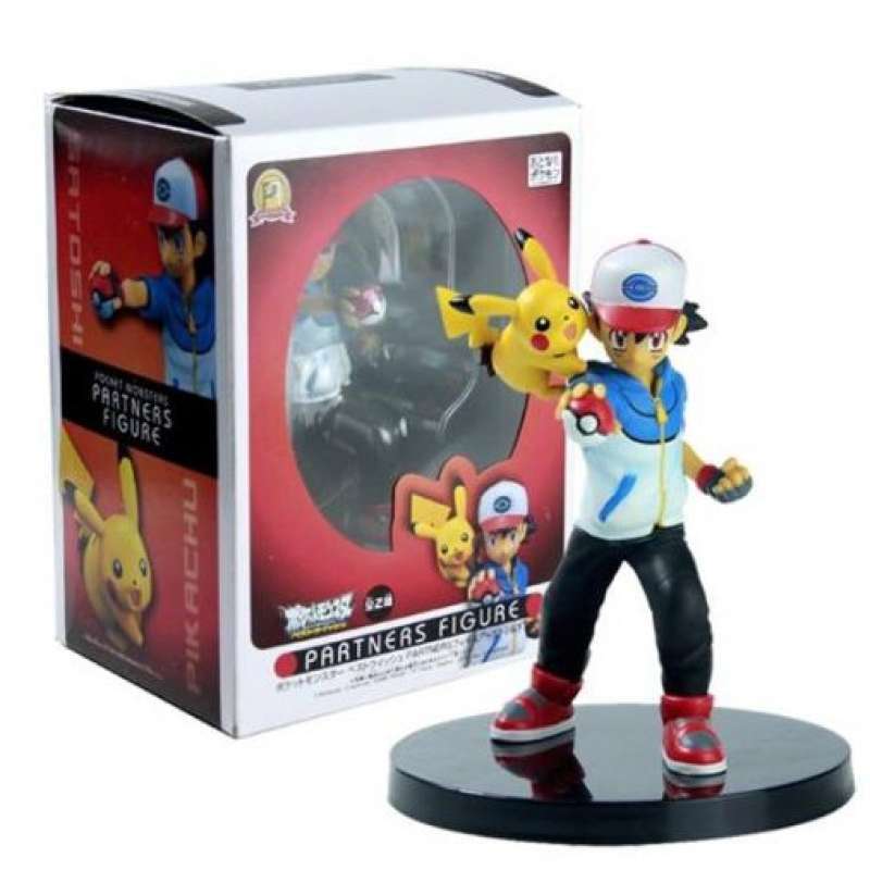 Promo Action Figure Pokemon (pikachu Dan Satoshi) Diskon 10% Di Seller ...