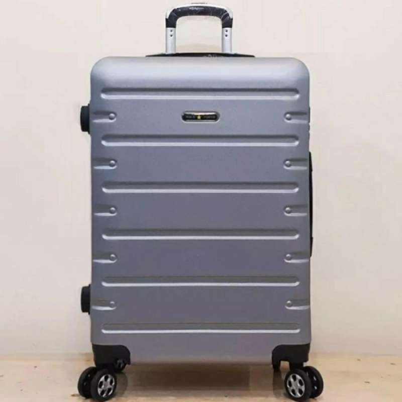 Promo Koper Fiber 20 Inch / Cabin Size / Warna Di Pilih Terbaik - Abu ...