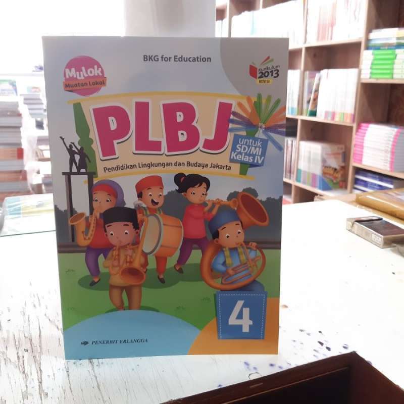Promo Plbj Kelas 4 Sd/mi K13 Erlangga Diskon 23% Di Seller Malini Store ...