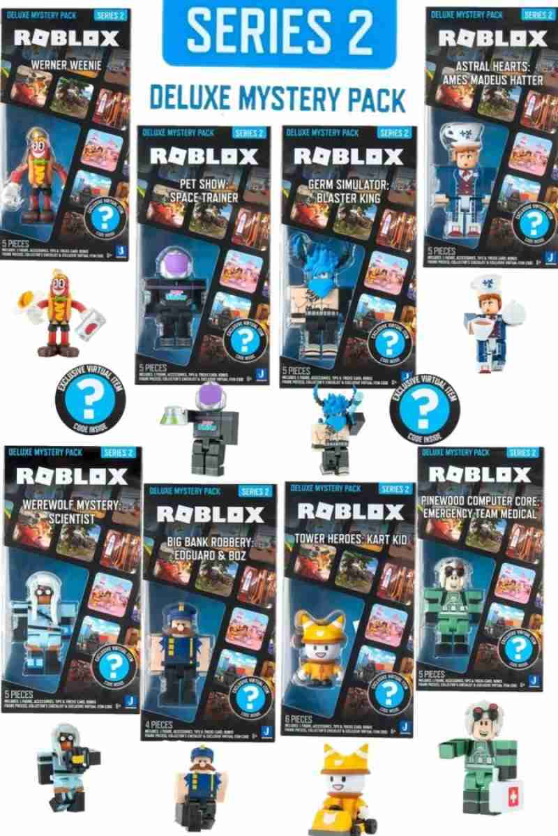 Promo Roblox Deluxe Mistery Pack Series 2 Mainan Figure - Space Trainer ...