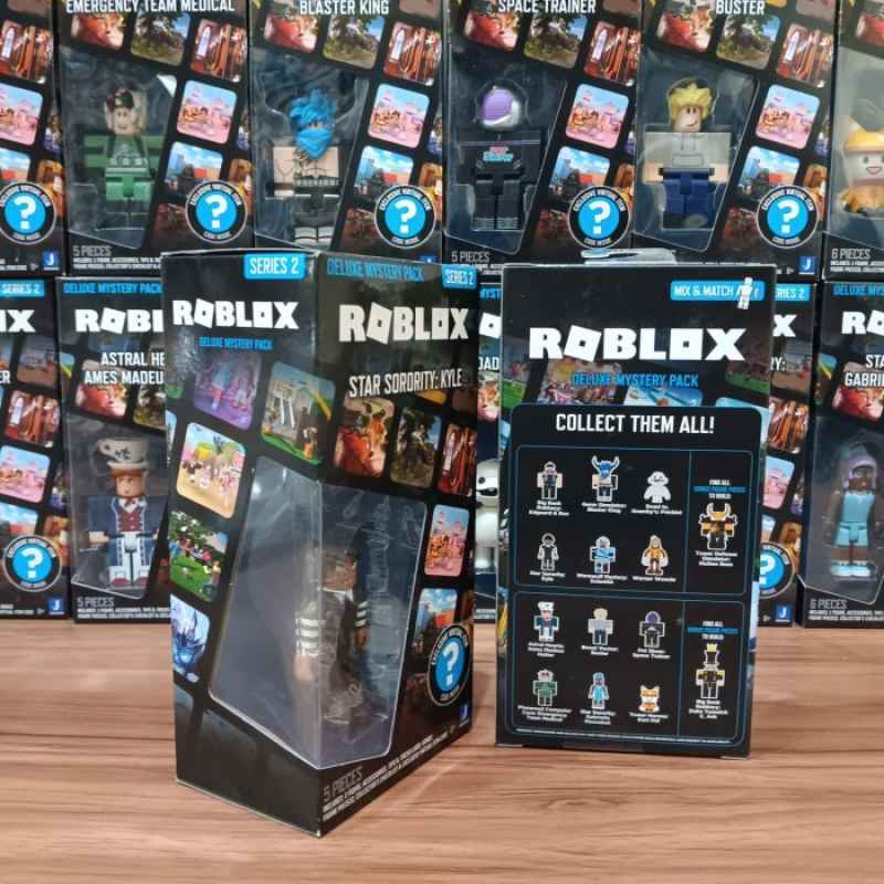 Promo Roblox Deluxe Mistery Pack Series 2 Mainan Figure - Space Trainer ...