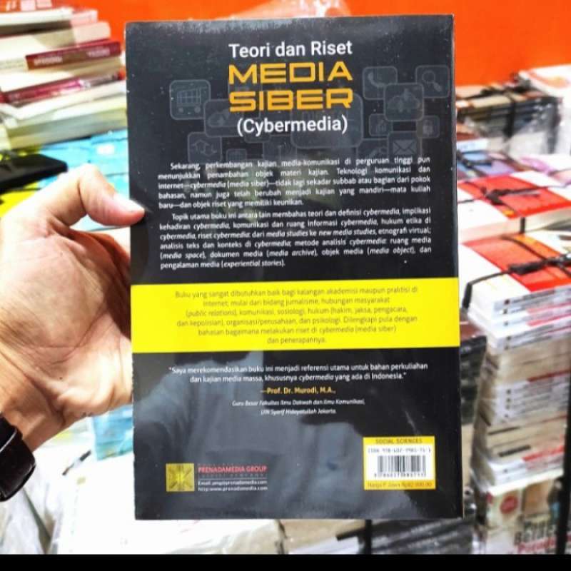 Promo Buku Te Dan Riset Media Siber (cybermedia) Dr. Ruli Diskon 23% Di ...
