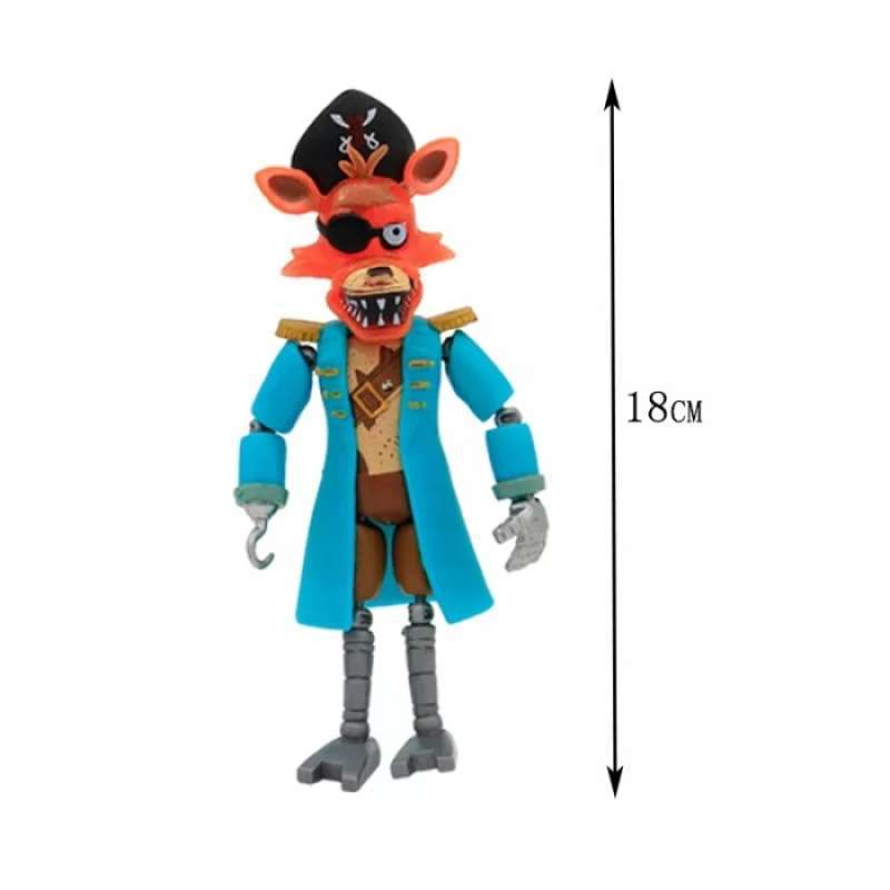 Promo Mainan Five Nights At Freddy's Foxy Pirate Edition Figure Set 5 ...