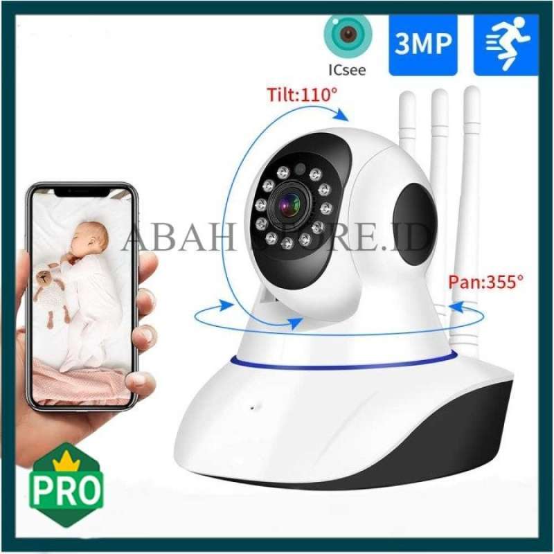 Promo Cctv Wifi Sensor Gerak Dan Gelap Kamera Dua Arah Audio Ir 1080p ...