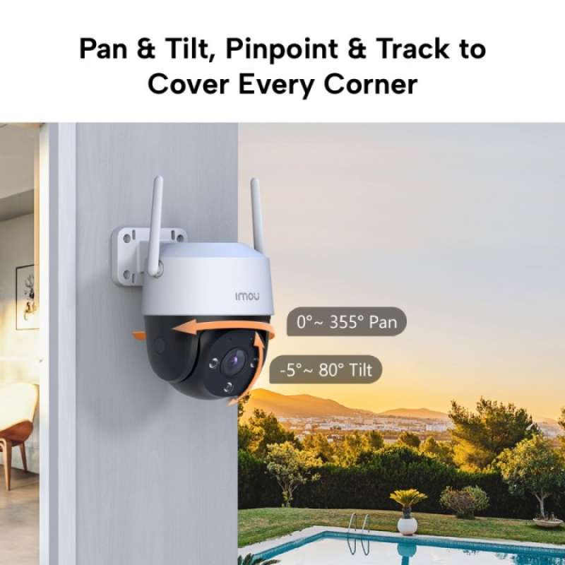 Promo Imou Cruiser Se+ 4mp Smart Tracking & Full Color + Two Way Talk ...