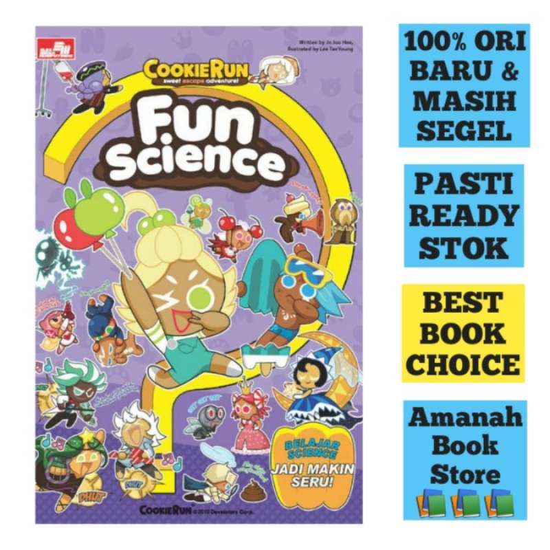 Promo Cookie Run Sweet Escape Adventure! - Fun Science Diskon 23% Di ...