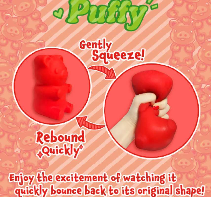 Jual Animolds Gummy Piggie Squishy Di Seller Bydesign Official Store ...
