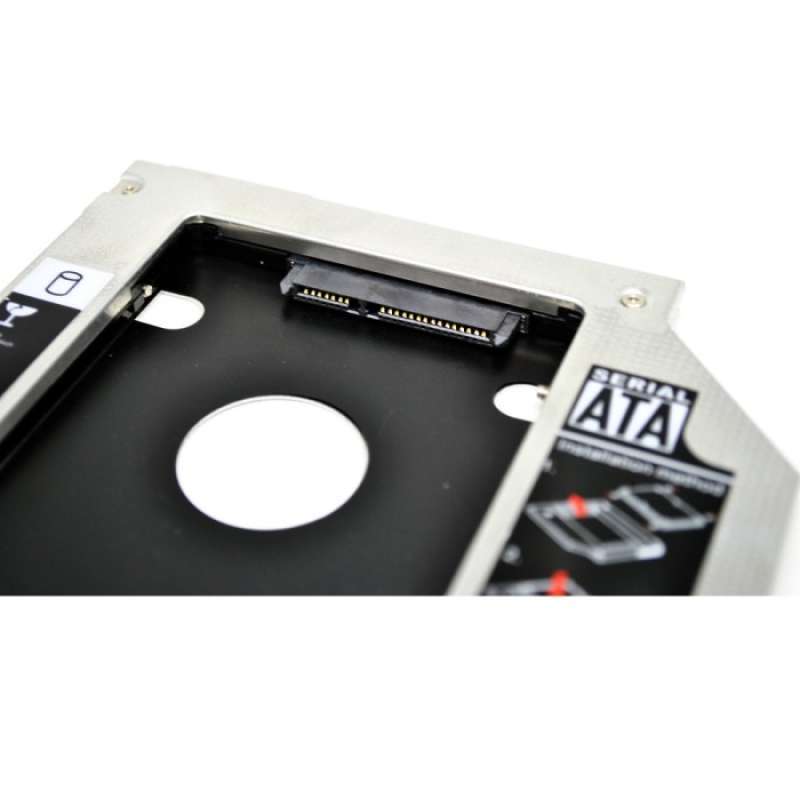Promo 2nd Hard Disk Drive Caddy For Laptop 12.7mm Sata To Sata Diskon ...