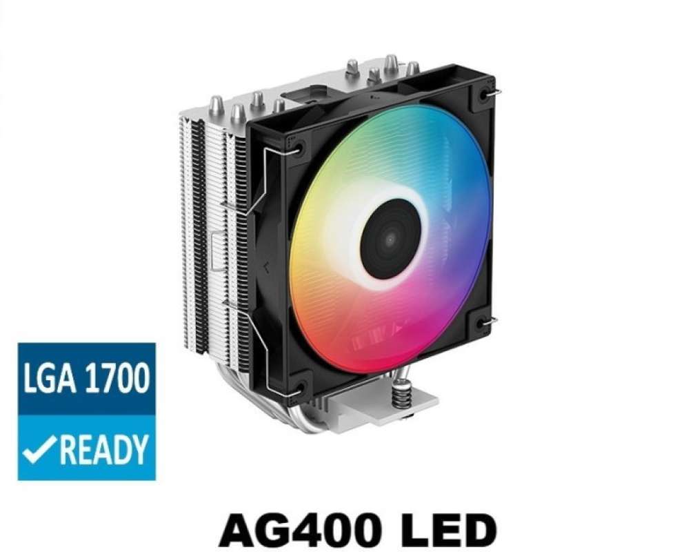 Promo Cpu Cooler Deepcool Ag400 Led Fixed Diskon 23% Di Seller ...