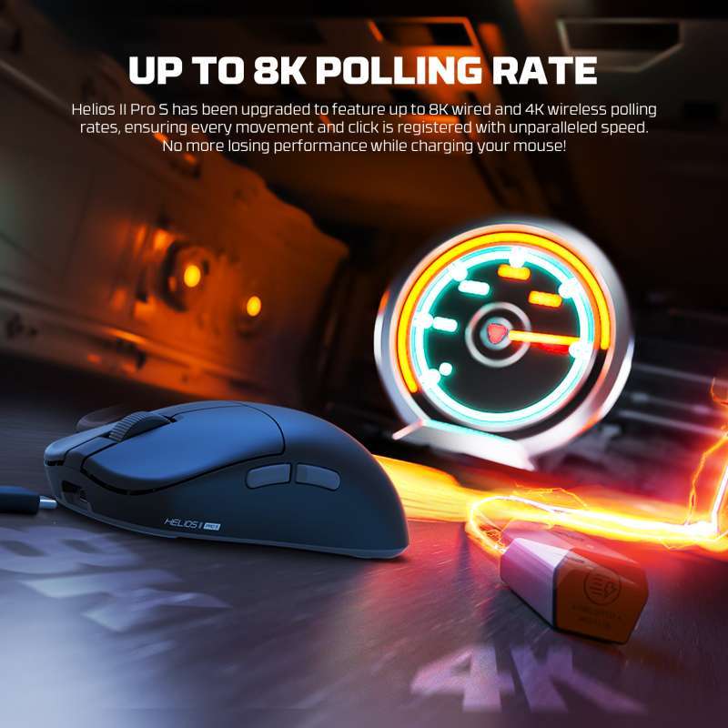 Promo Mouse Gaming Wireless Fantech Xd3 V3 8k 4k Helios Ii Pro S ...
