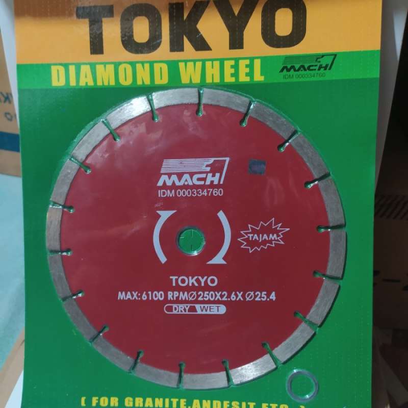 Promo Jual Tokyo Mata Pisau Potong Geranit, Beton Diamond Cutting Wheel ...