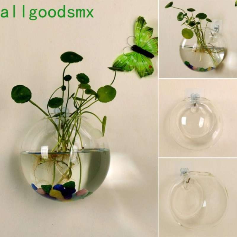 Jual Allgoods Vas Tempel Dinding Pot Bunga Transparan Yang Menebal ...