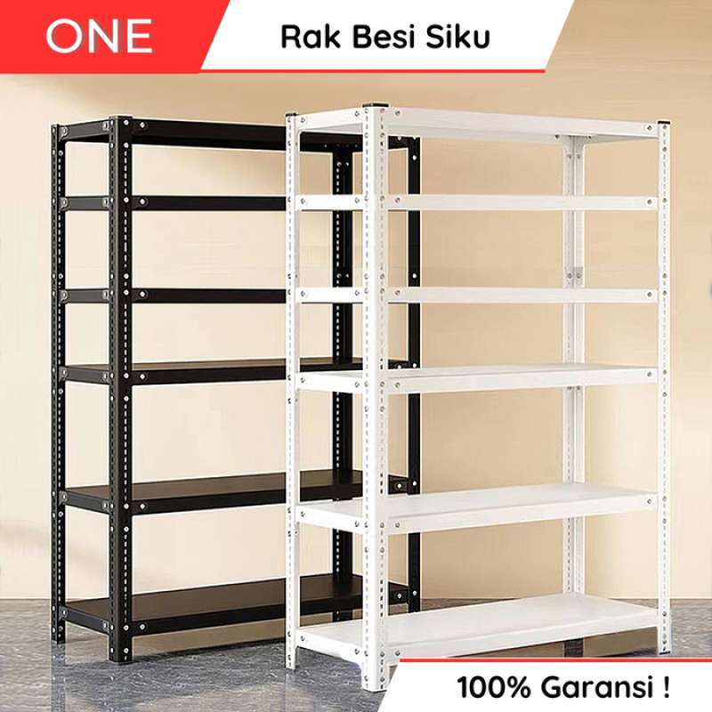 Jual Rak Besi Siku 5 Susun Tanpa Baut Serbaguna Botless Rack Stainless ...