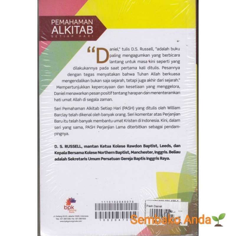 Promo Ori Daniel. Tafsiran Alkitab Kitab. Ds Russell. Pash. Diskon 26% ...