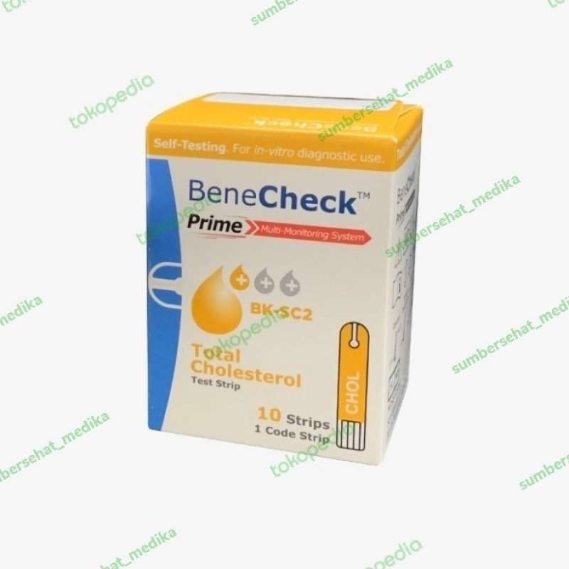 Promo Benecheck Prime Strip Kolesterol Cholesterol Diskon 33% Di Seller ...
