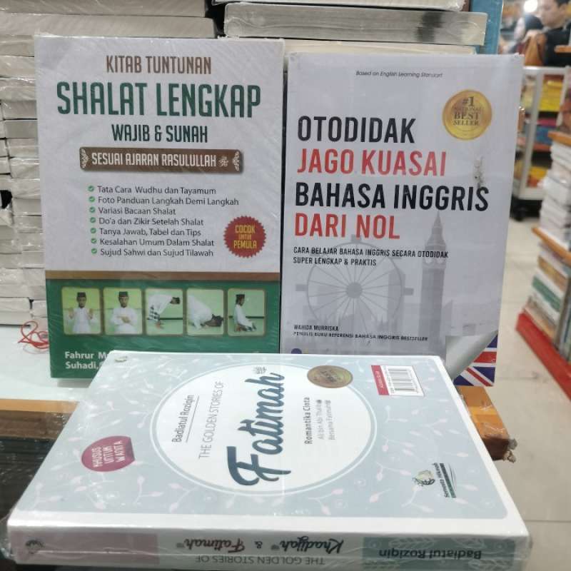 Promo Ori Paket 3 Buku Kitab Tuntunan Shalat Lengkap, Otodidak Jago ... Promo Ori Paket 3 Buku Kitab Tuntunan Shalat Lengkap, Otodidak Jago ...