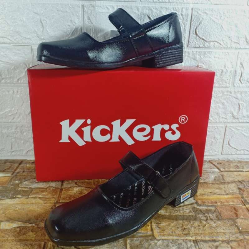 Jual Sepatu Pantofel Hak 3cm Guru Formal Paskibra - Hitam 40 Di Seller ...