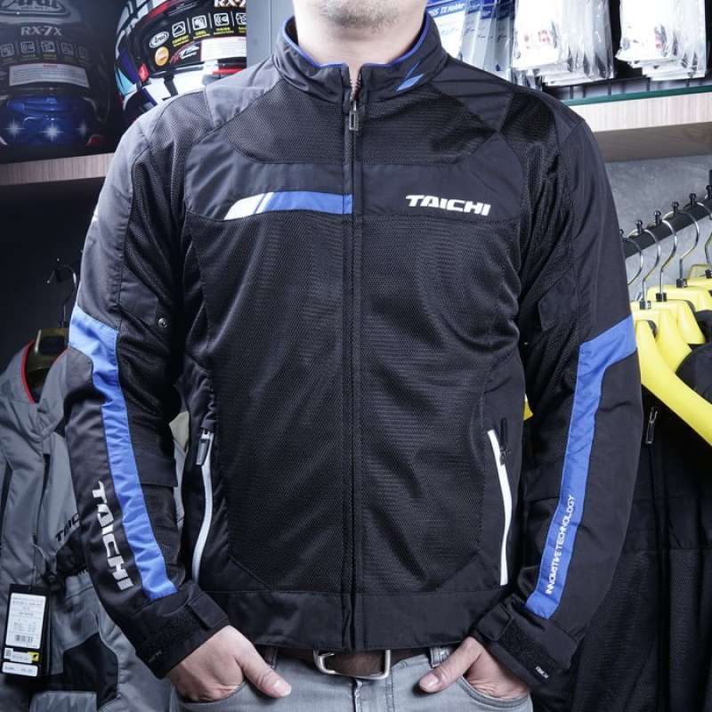 Promo Rs Taichi Rsj 320 Crossover Mesh Jacket - Man Size - Black Blue, S Diskon 10% Di Seller ...