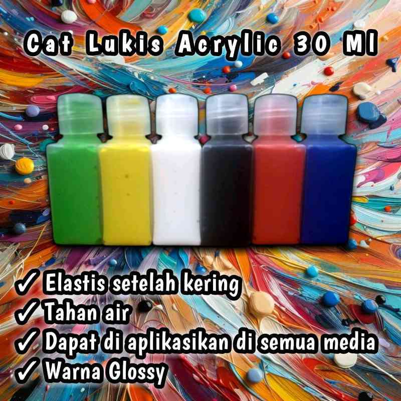 Jual Cat Lukis Akrilik Acrylic 30 Ml Satuan Di Seller Aadc11 - Karang ...