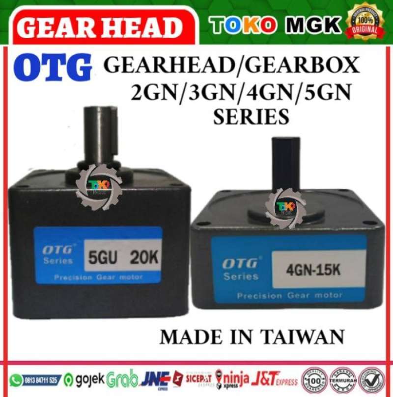 Promo Otg Gearhead 2gn20k-2gn60k Ball Bearing Type Gearbox Small Diskon ...