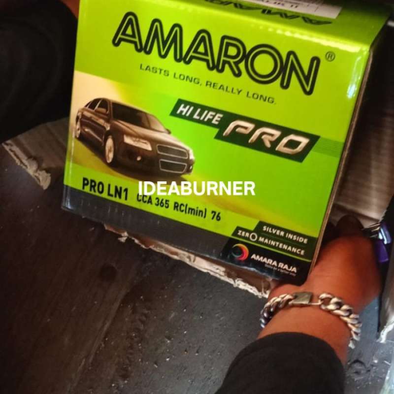 Promo Aki Mobil Amaron Hi Life Pro Ln1 Cca 365 Din 45 , 544-59, 45 Ah ...