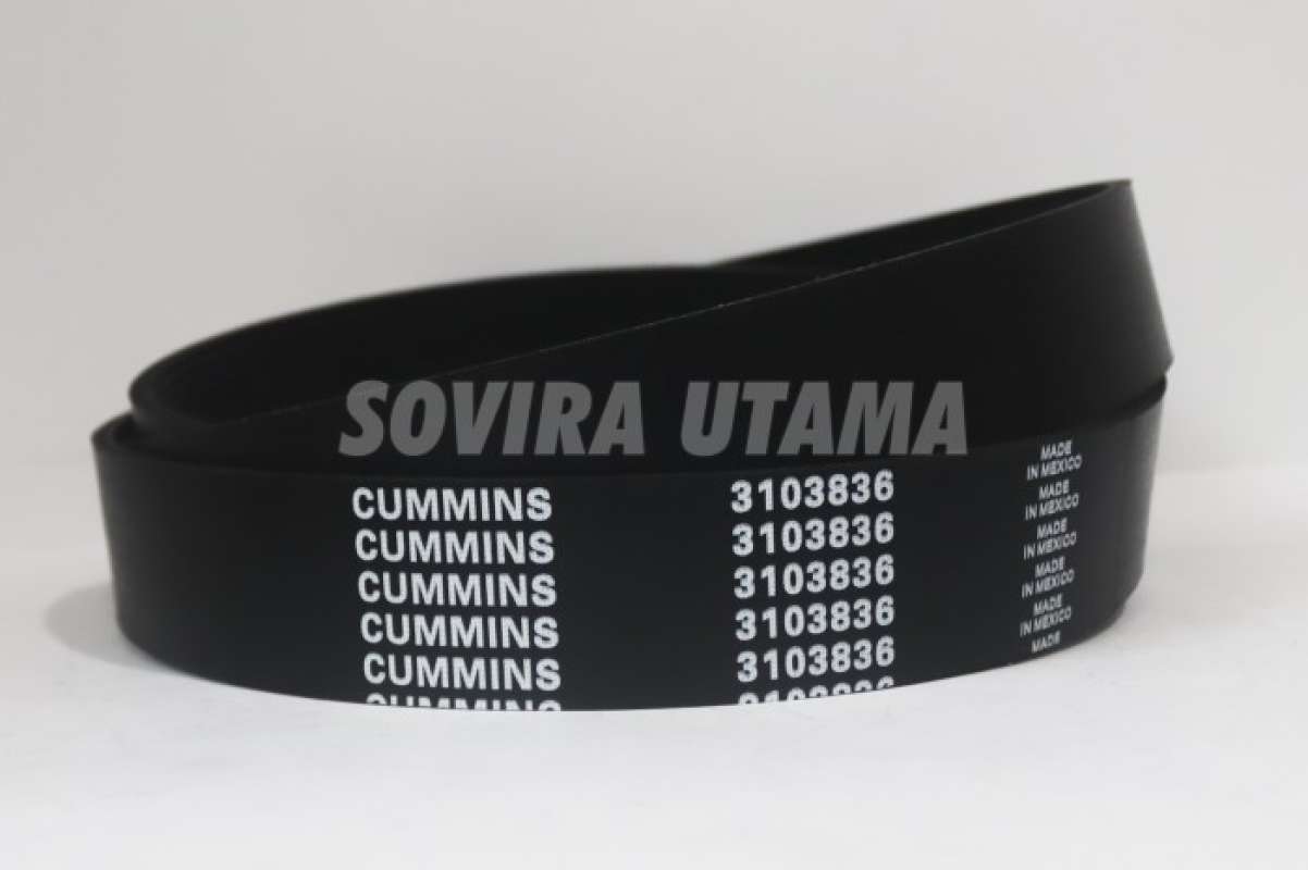 Promo V-belt Vbelt Fan Belt Bel Cummins 3103836 Diskon 23% Di Seller ...