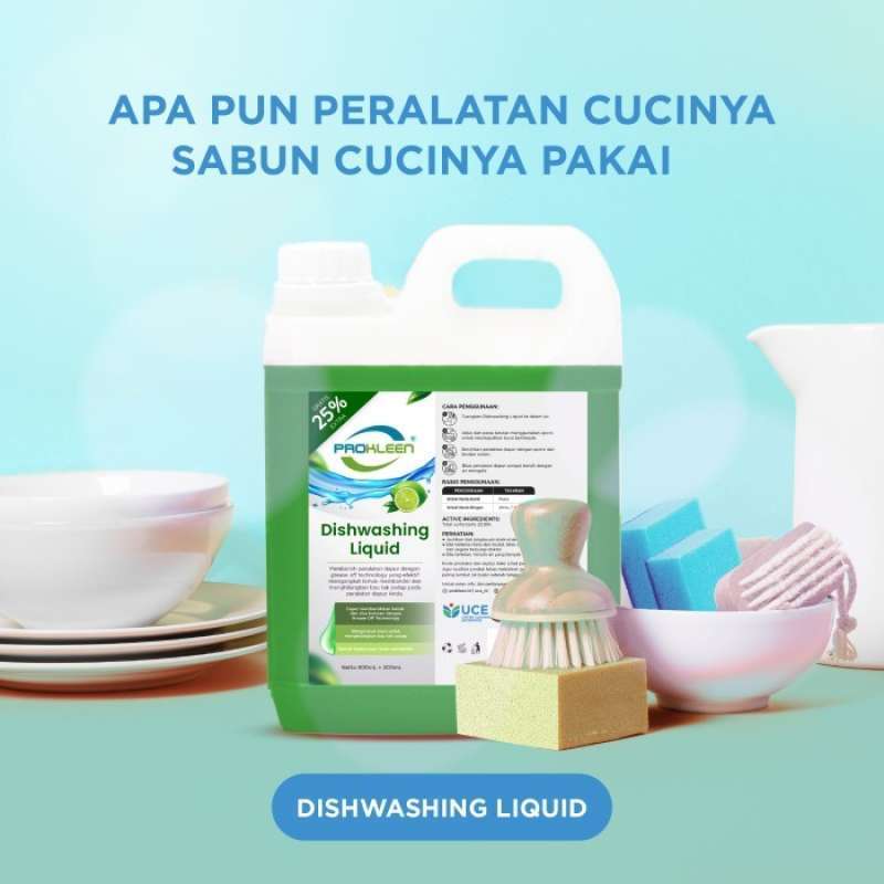 Promo [bundle] Sabun Cuci Piring Dishwashing Liquid Prokleen 800ml - 12pcs Diskon 23% Di Seller ...