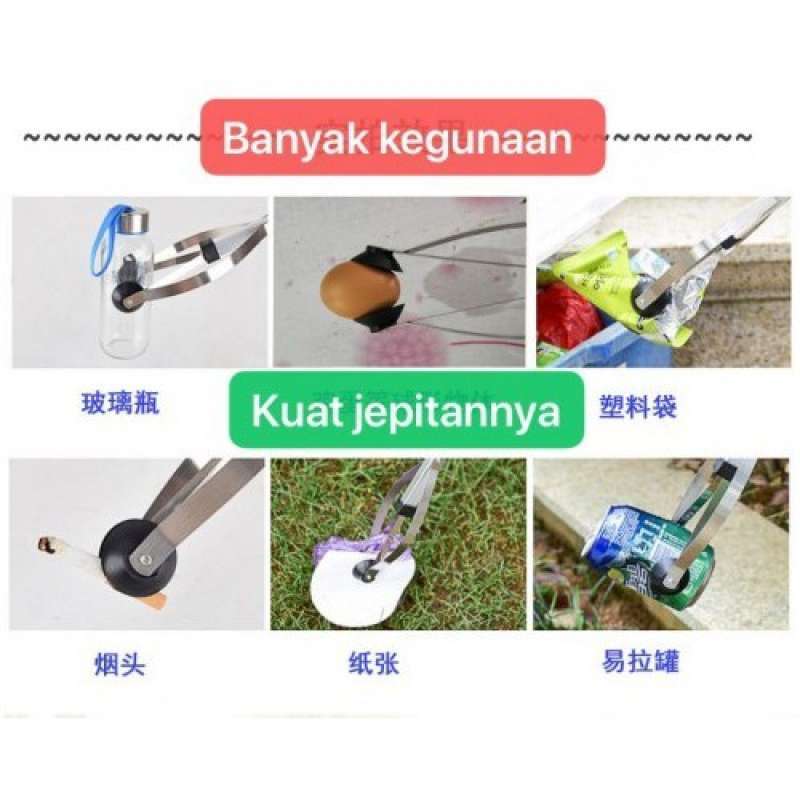 Promo Alat Pencapit Penjepit Sampah Lipat Stick Tongkat Pengambil ...