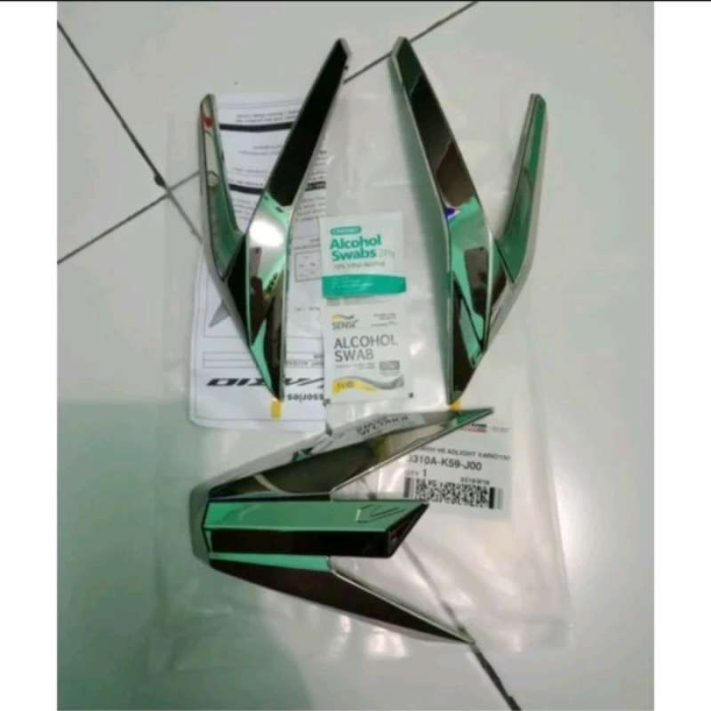 Promo Paket 3 Item Original Ahm Karpet Dan Garnish Honda Vario 125 ...
